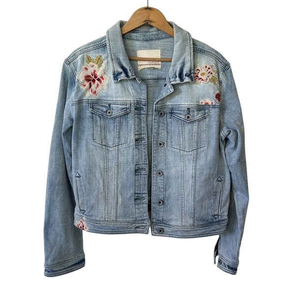 Sundance | Jackets & Coats | Sundance Womens Light Blue Embroidered ...